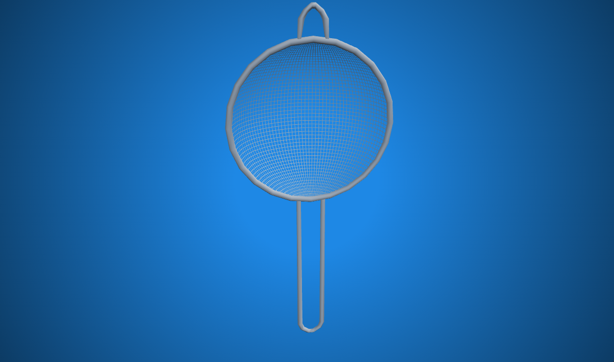 Mesh Strainer - Free 3D Model By MilkAndBanana - Poly Pizza
