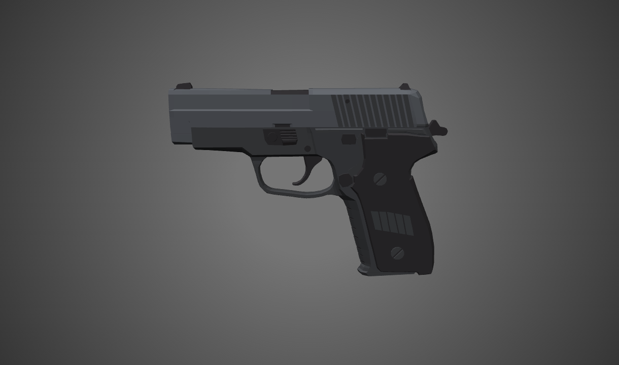 Rigged Sig p228 - Free 3D Model By PuKkBuMXDD - Poly Pizza