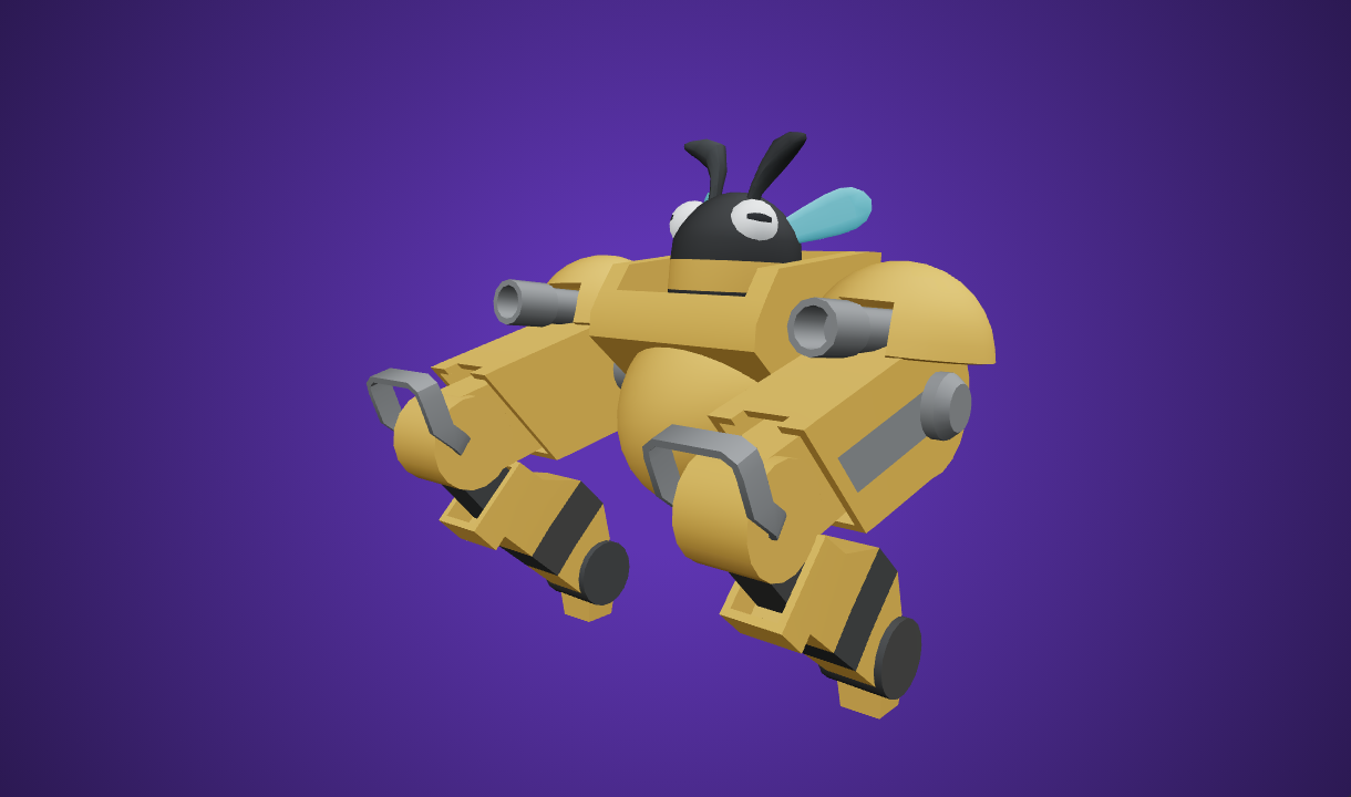 Mech - Free 3D Model By Quaternius - Poly Pizza