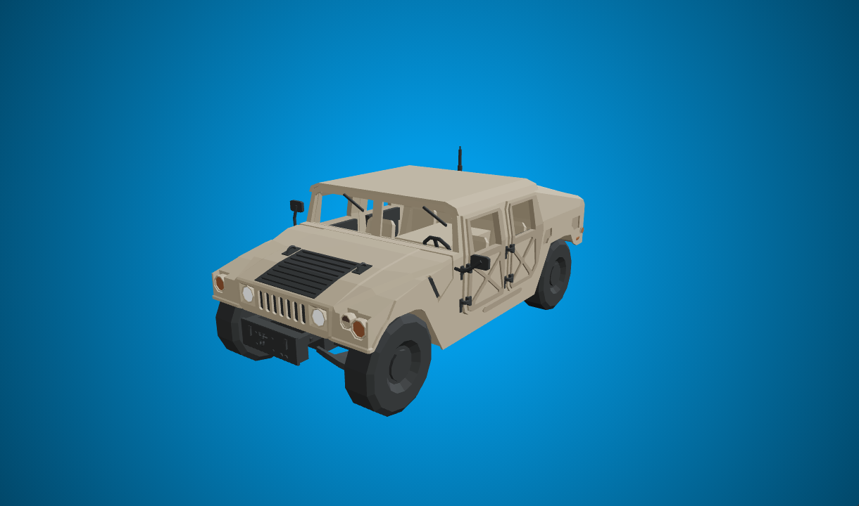 Humvee - Free 3D Model By madtrollstudio - Poly Pizza
