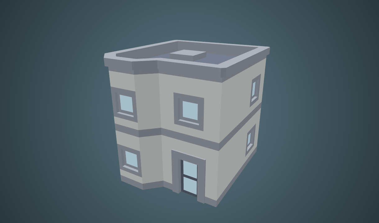 Small Building - Free 3D Model By Kenney - Poly Pizza