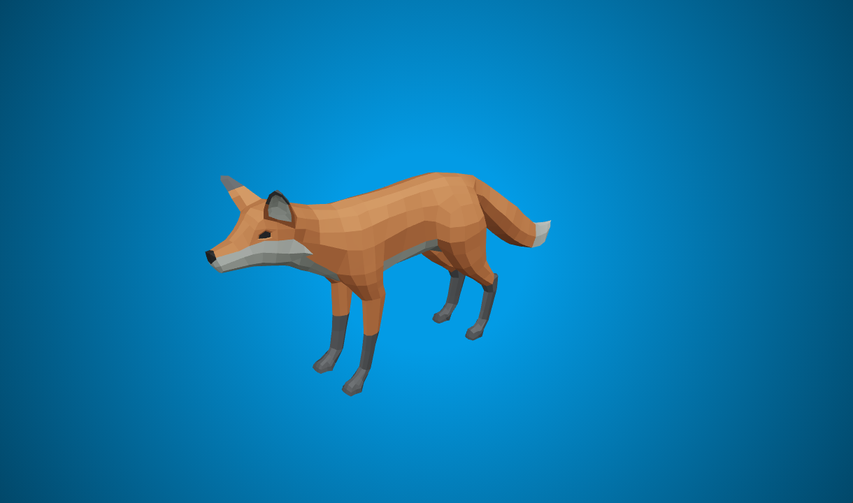Fox - Free 3D Model By Quaternius - Poly Pizza