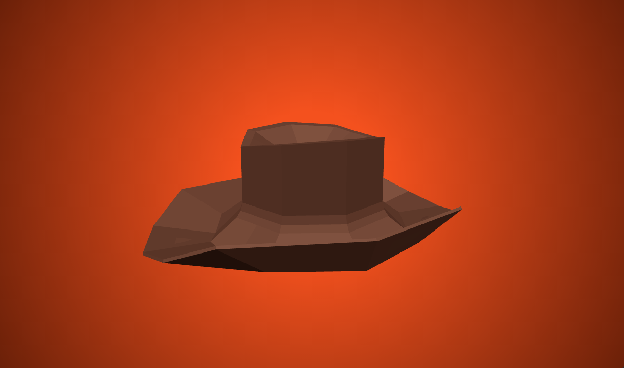Cowboy Hat - Free 3D Model By J-Toastie - Poly Pizza