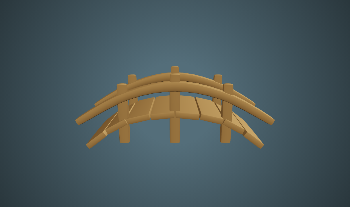 Small Bridge - Free 3D Model By Quaternius - Poly Pizza