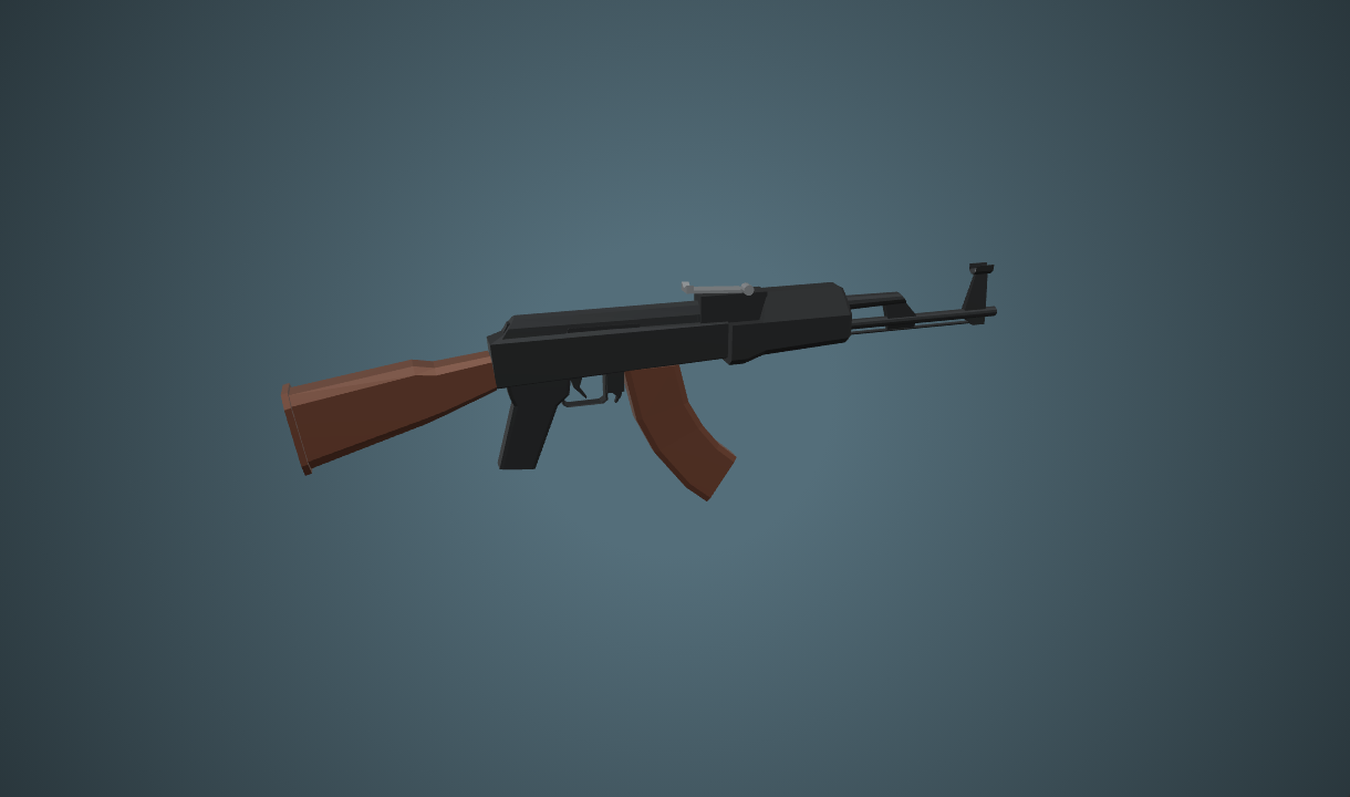 Assault Rifle - Free 3D Model By Zsky - Poly Pizza