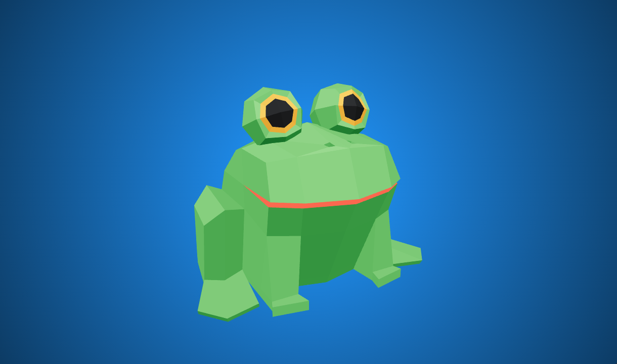 Frog - Free 3D Model By jeremy - Poly Pizza