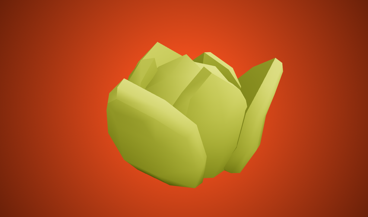 Lettuce - Free 3D Model By Kay Lousberg - Poly Pizza