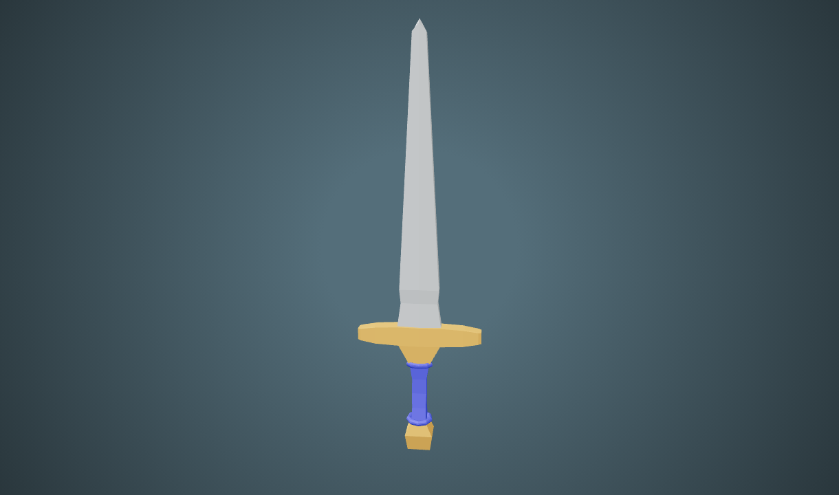 Sword - Free 3D Model By FOXXO_Company - Poly Pizza