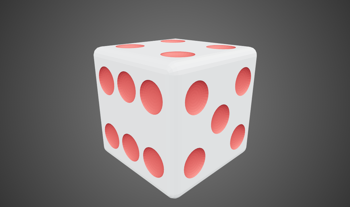 Dice - Free 3D Model By Poly by Google - Poly Pizza