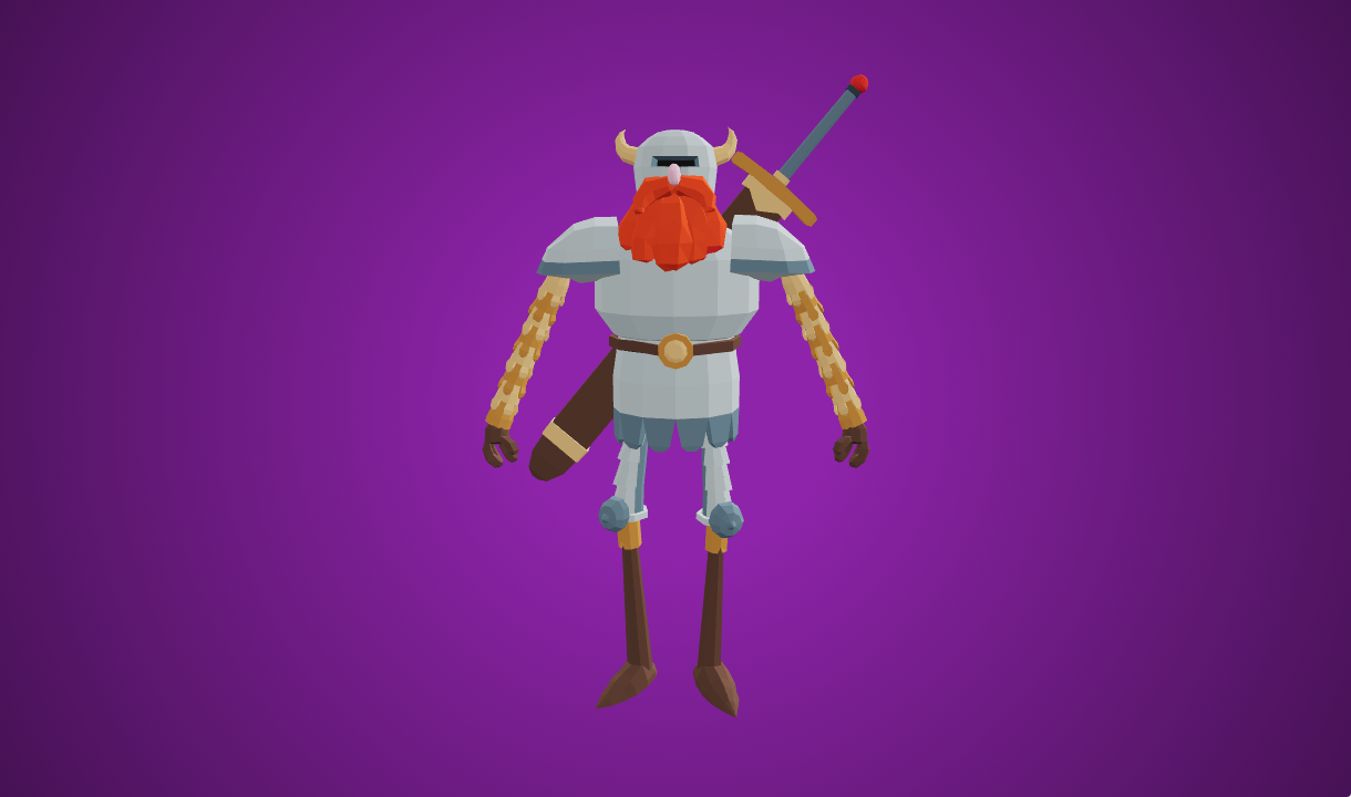 Agile knight - Free 3D Model By Spiros Koutsourelis - Poly Pizza