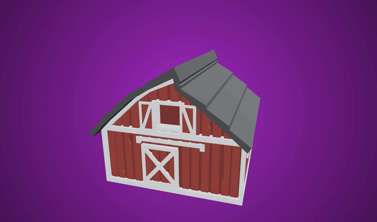 Small Barn - Free 3D Model By Quaternius - Poly Pizza