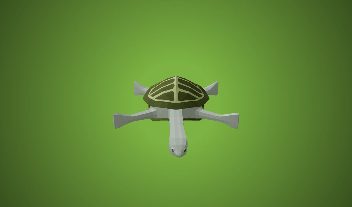 Long-Necked Turtle - Free 3D Model By Crispy_Prawn - Poly Pizza