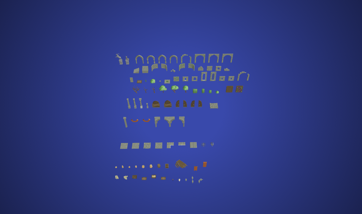 Modular Ruins Pack - Free 3D Model By Quaternius - Poly Pizza