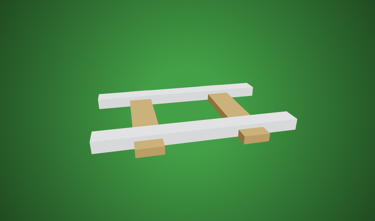 Rail Straight - Free 3D Model By Quaternius - Poly Pizza
