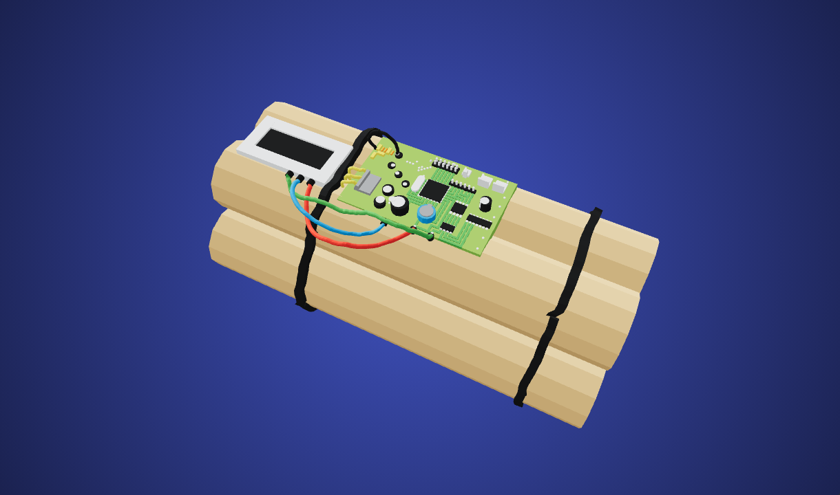 Bomb - Free 3D Model By Christopher Burgess (ChrispyBurgers) - Poly Pizza