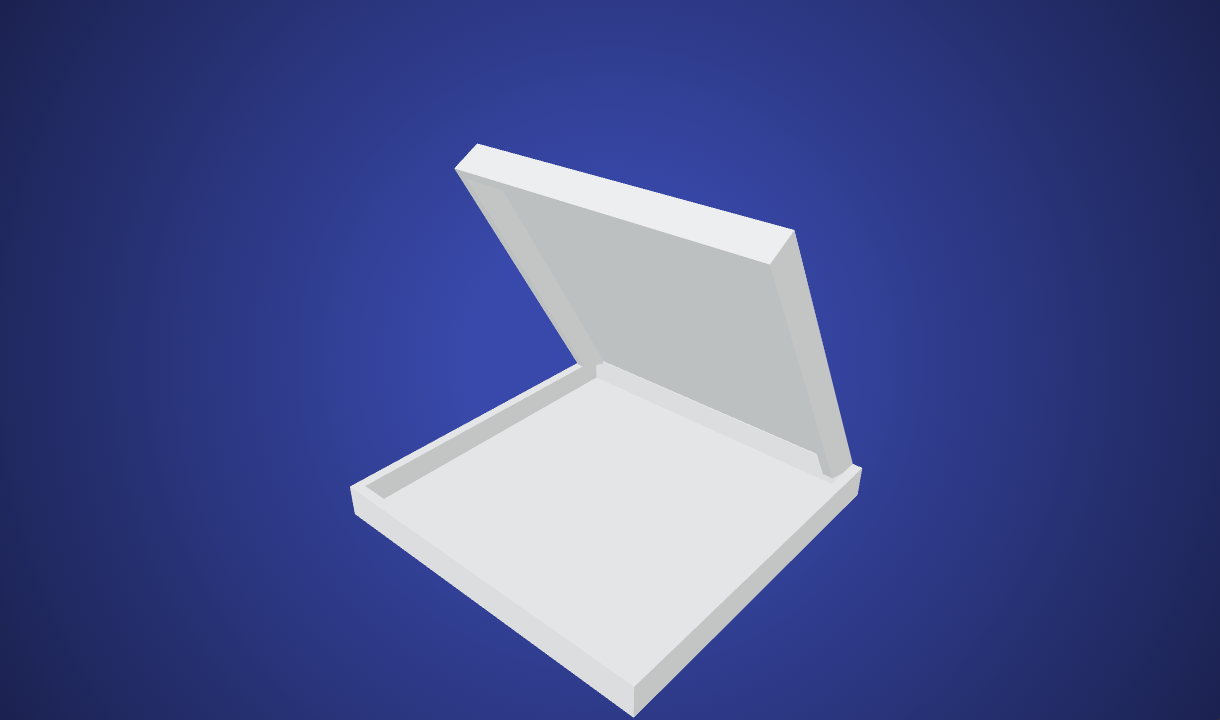 Pizza Box - Free 3D Model By Kenney - Poly Pizza