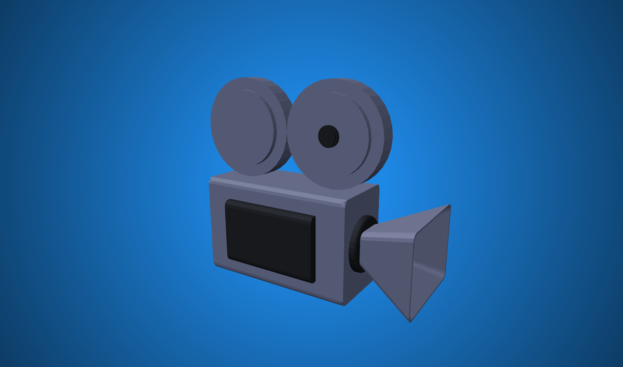 Video Camera - Free 3D Model By dook - Poly Pizza